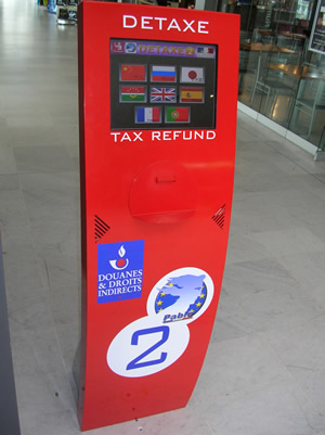 Aéroports de Paris and French Customs launch self-service tax refund ...