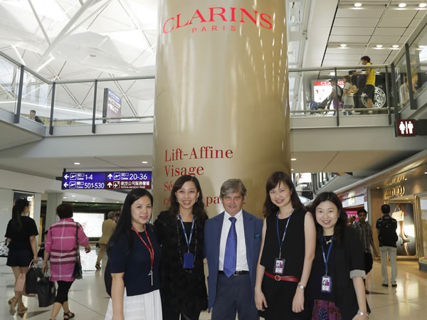 JCDecaux partners with Clarins for Hong Kong Airport 3D display ...