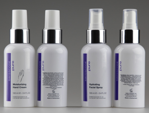Swisscode creates skincare trio for Swiss International Airlines ...