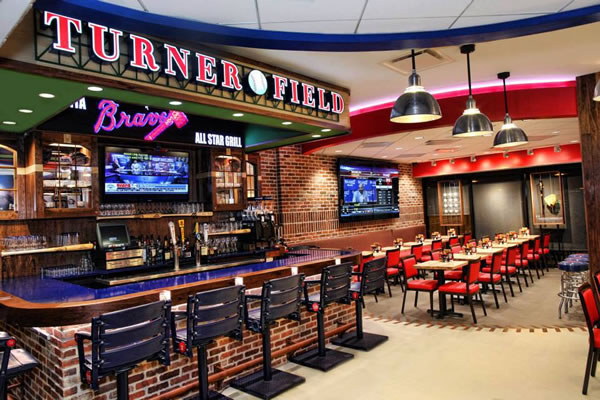 Goldberg's strikes a home run with Atlanta Braves themed restaurant ...