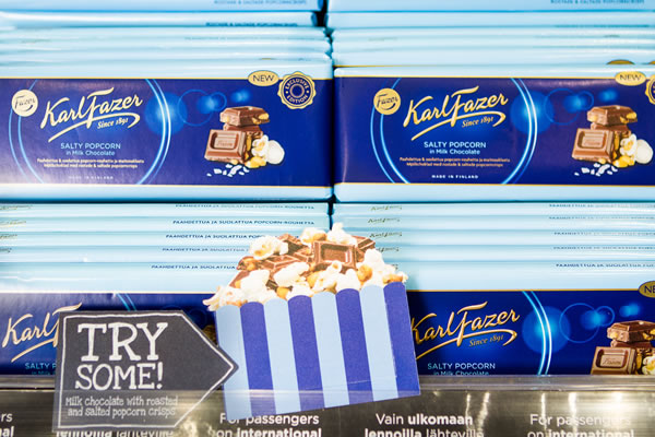 World Duty Free Group launches Karl Fazer Salty Popcorn chocolate ...
