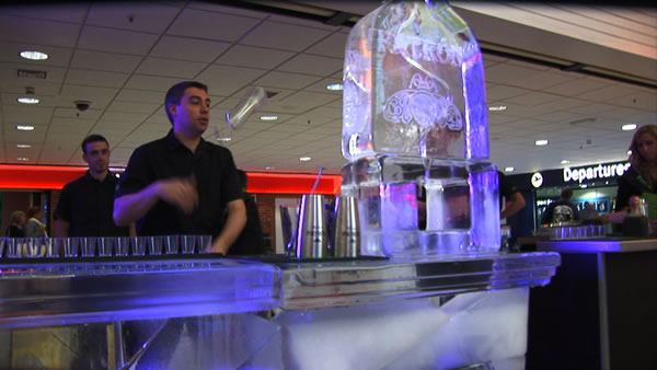 Patrón Spirits' Ice Bar promotion at Birmingham Airport in pictures ...