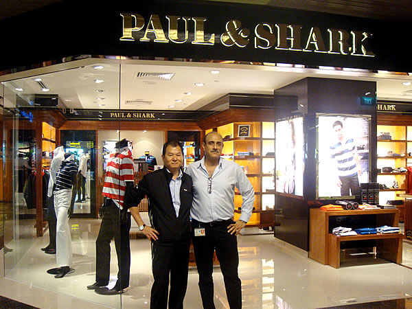 King Power opens Paul & Shark boutique at Changi Airport : Moodie ...