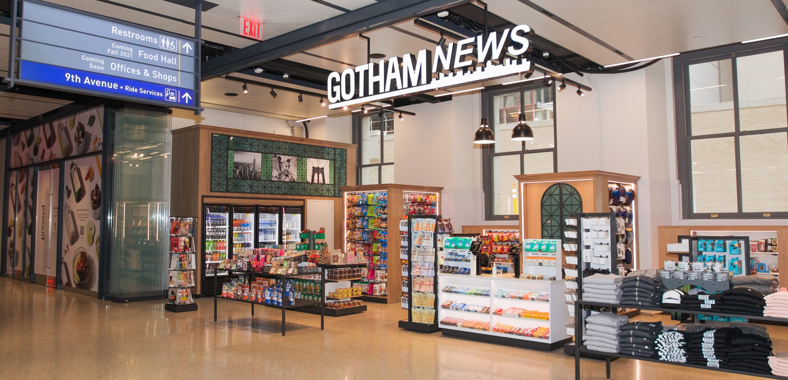 Marshall Retail Group opens Gotham News at New York City’s Moynihan ...