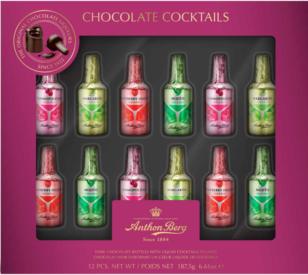 Anthon Berg Logo Anthon Berg Chocolate Cocktails Sleeve → Sweet 4
