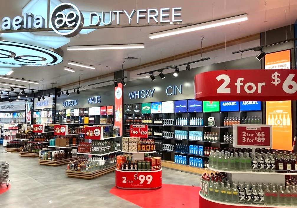 Images of the Day: Aelia Duty Free reopens at Auckland Airport : Moodie ...