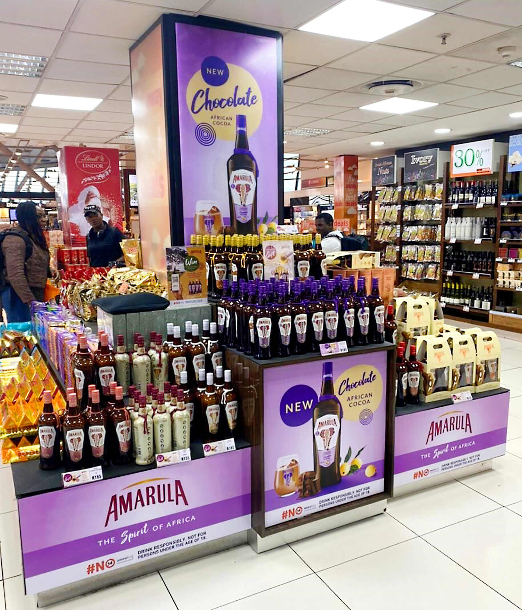 Distell showcases Amarula Chocolate with Big Five Duty Free promotion ...