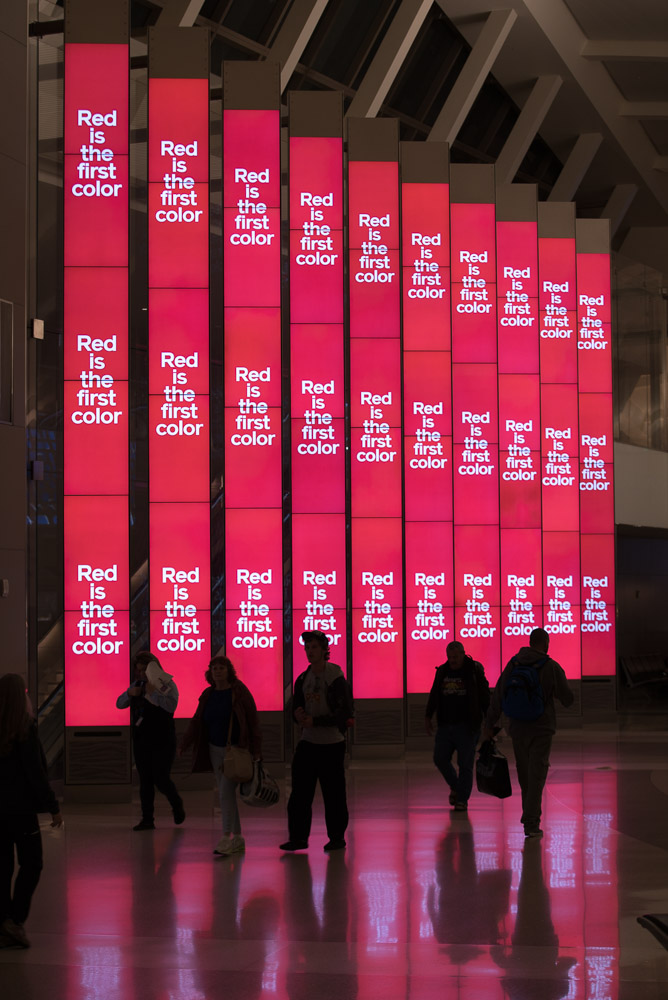 Turning a terminal red: Shiseido invites travellers to find their ...