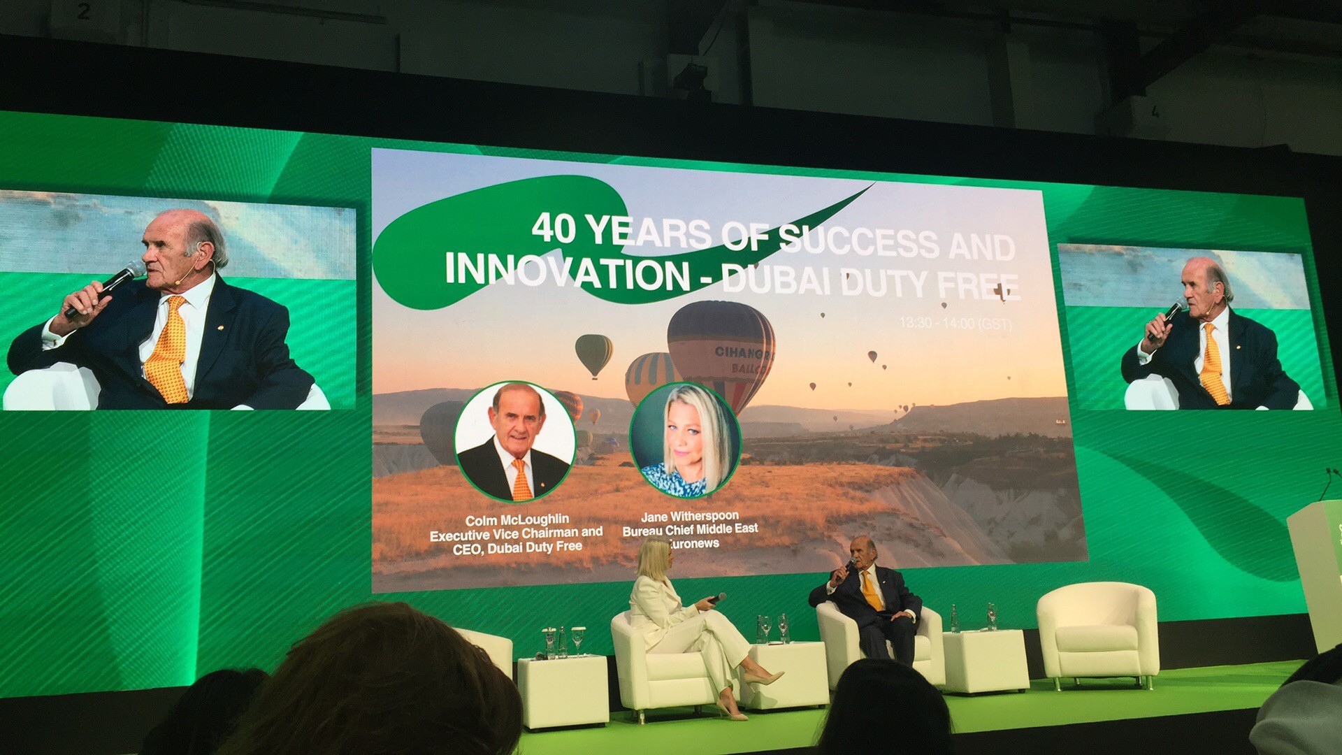 Dubai Duty Free’s Colm McLoughlin honoured with special award at 30th ...