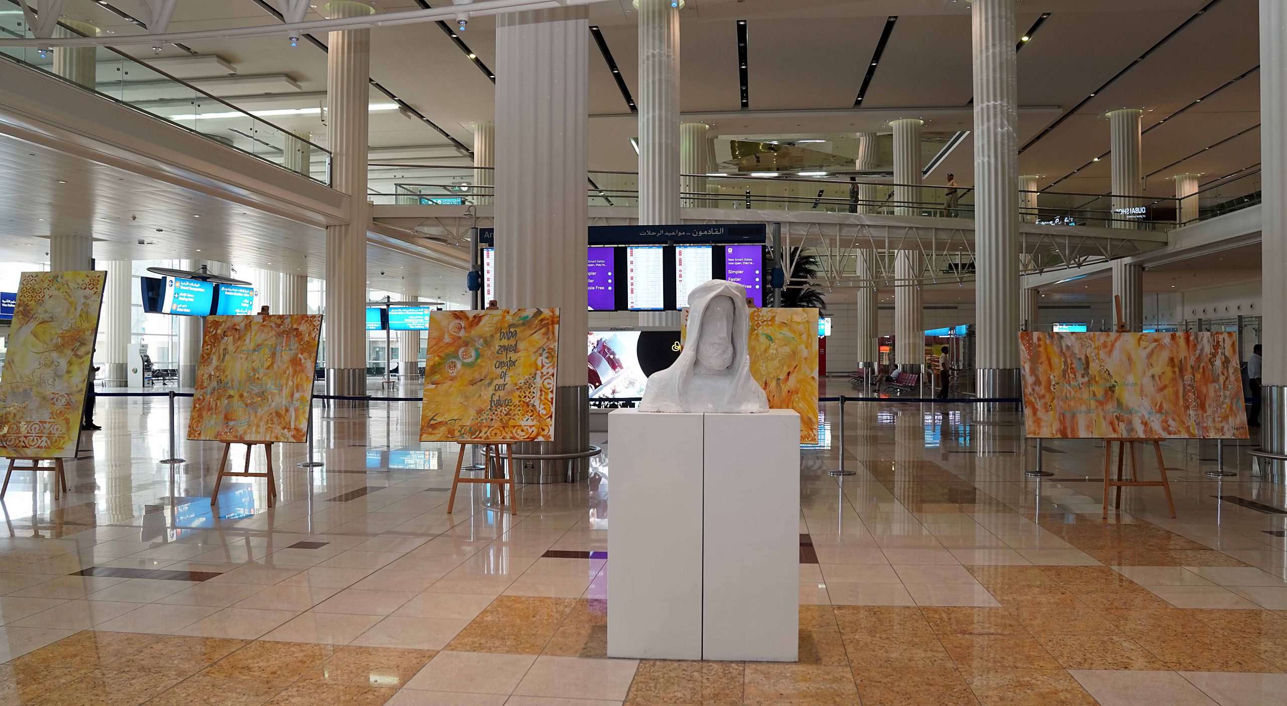 Dubai Airports opens ‘Year of Zayed’ art exhibition at Dubai ...