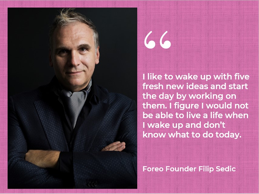 Interview: Inside Filip Sedic’s dream-making factory at Foreo : Moodie ...