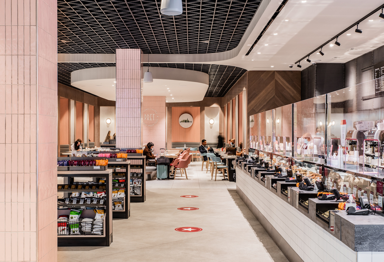 InsideOut completes flagship Pret A Manger store at Heathrow Airport T2 ...
