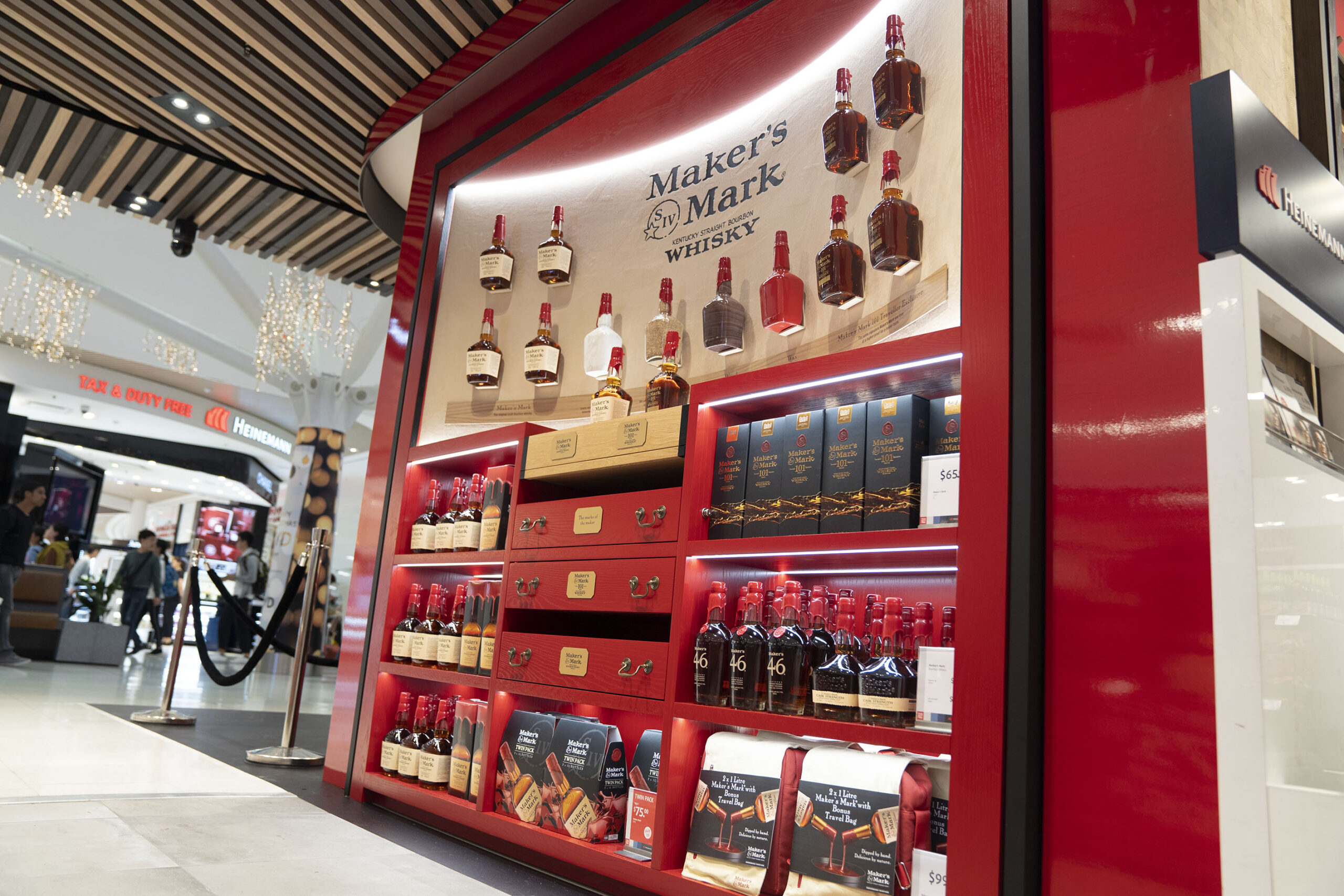 Craft comes to life in Maker’s Mark 101 activation at Sydney Airport ...