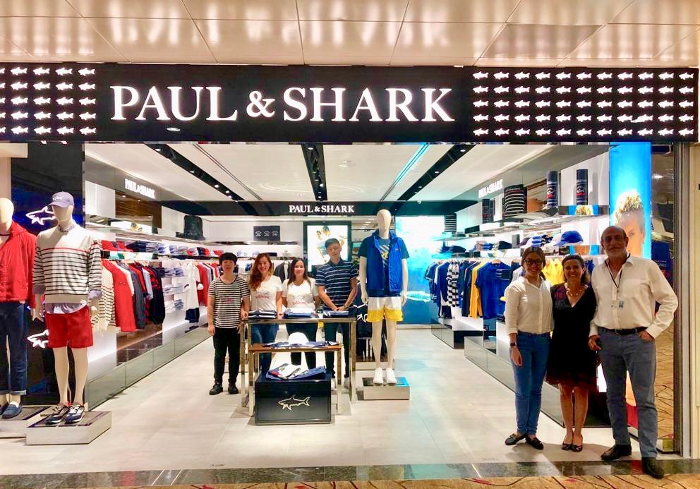 King Power Singapore opens Paul & Shark store in Changi T2 : Moodie ...