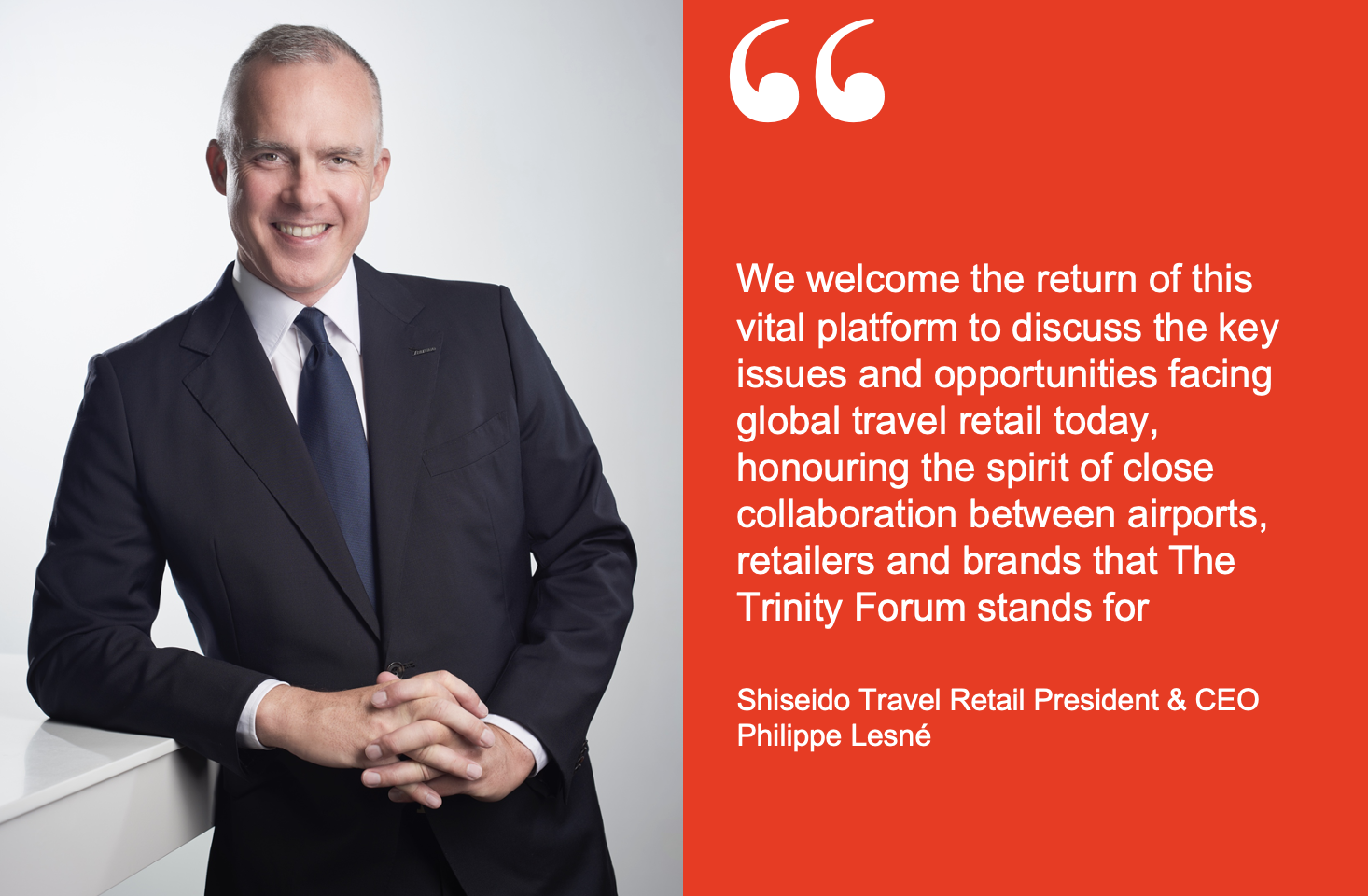 Shiseido Travel Retail is named as Trinity Forum Platinum Partner : Moodie Davitt Report