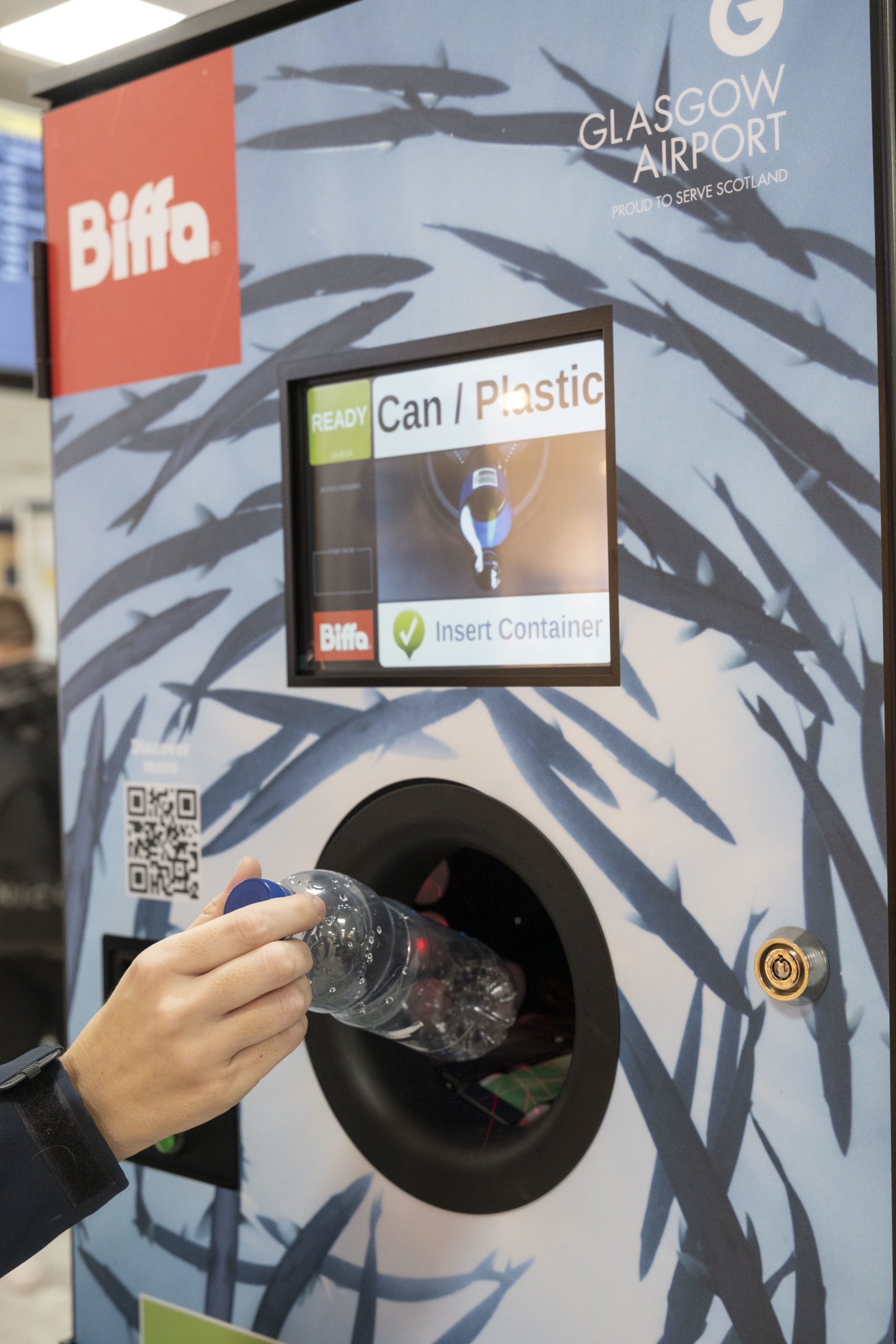 Glasgow Airport installs can and bottle ‘reverse vending machines ...