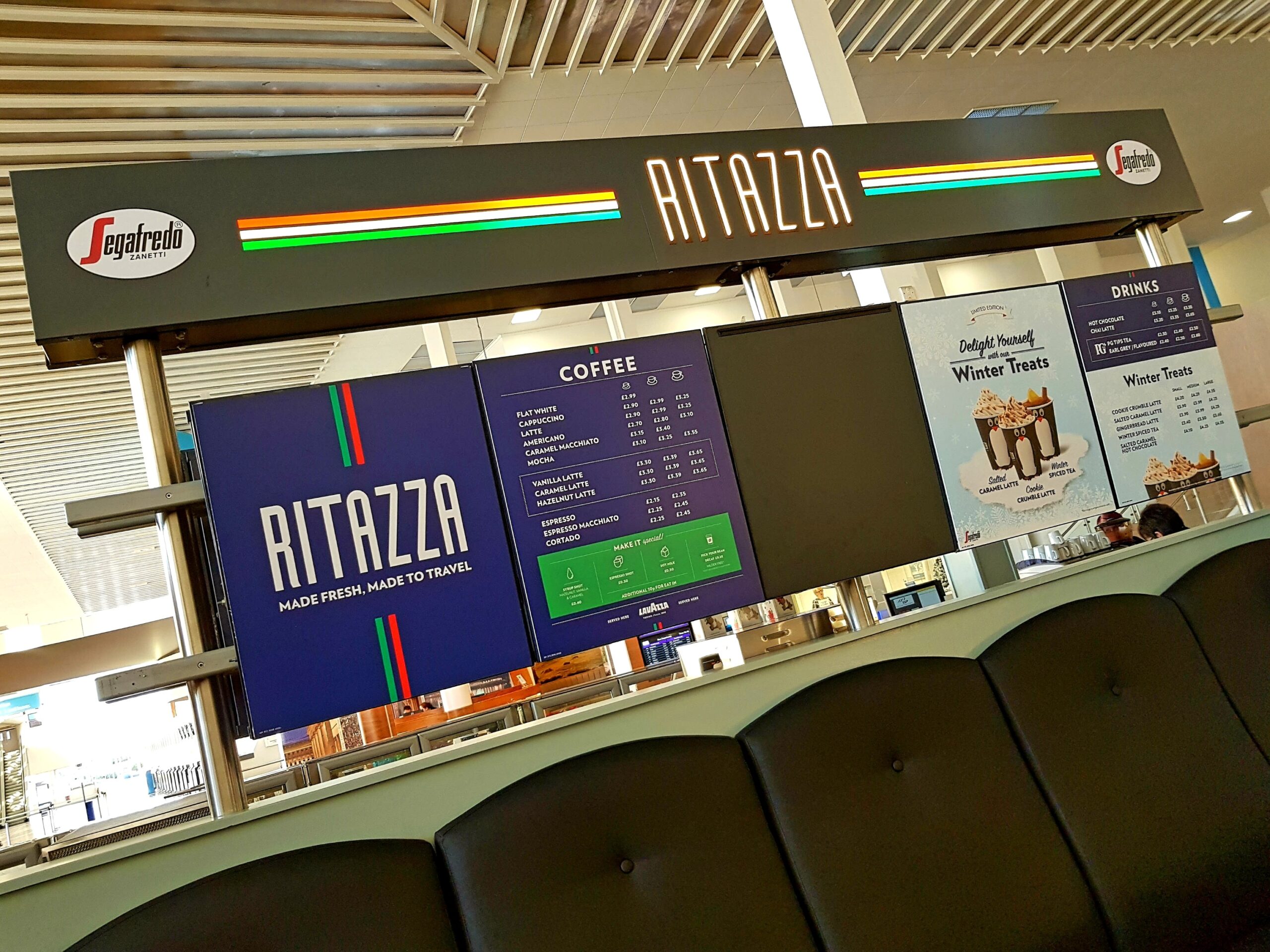 SSP opens first Ritazza in Scotland at Glasgow Prestwick Airport ...