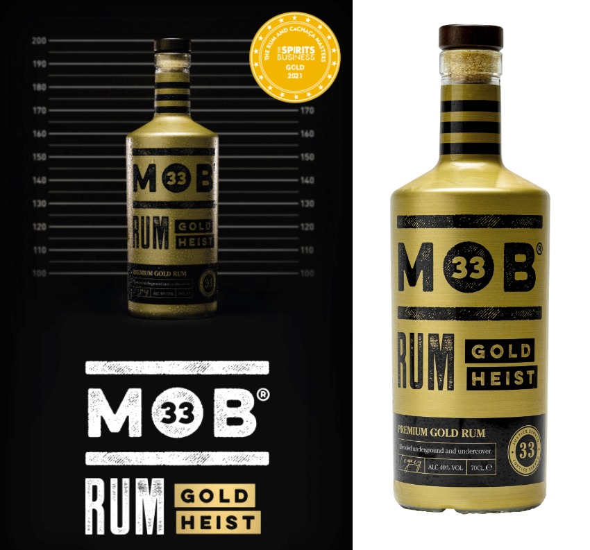 Legacy Brands and Duty Free Global introduce disruptive Mob33 rum ...