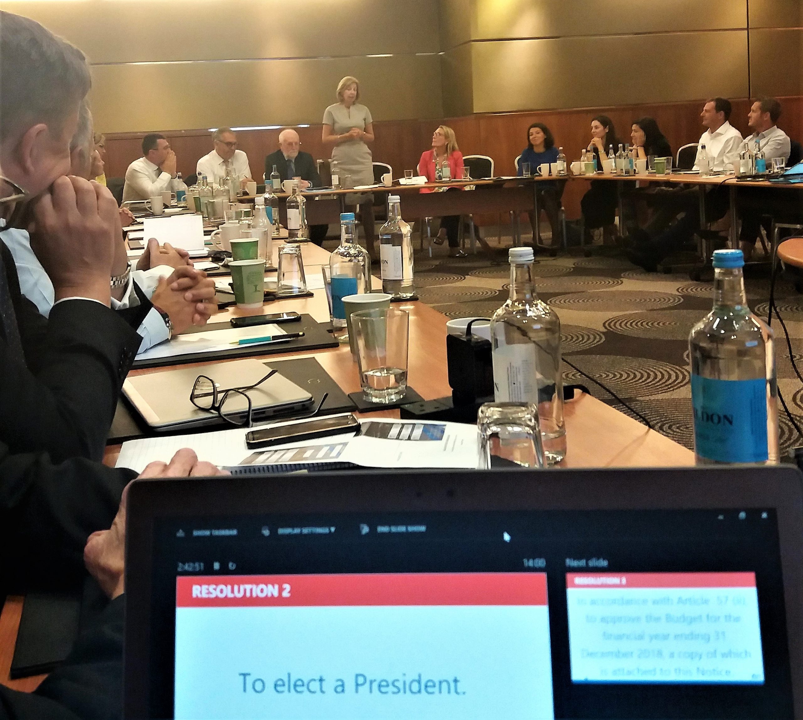 Image of the Day – Changing of the guard at the ETRC : Moodie Davitt Report