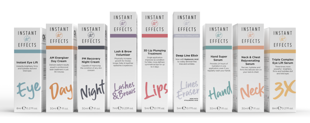 Skincare brand Instant Effects introduces eco-friendly packaging ...