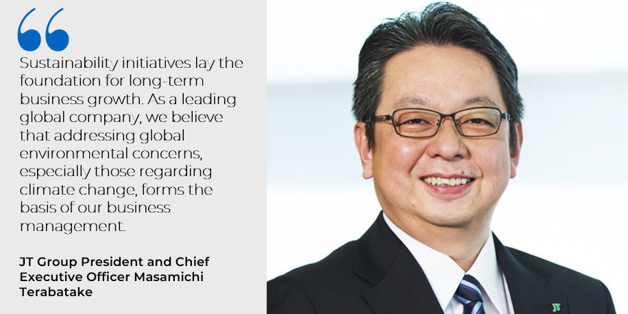 Japan Tobacco Group sets ambitious sustainability targets : Moodie ...