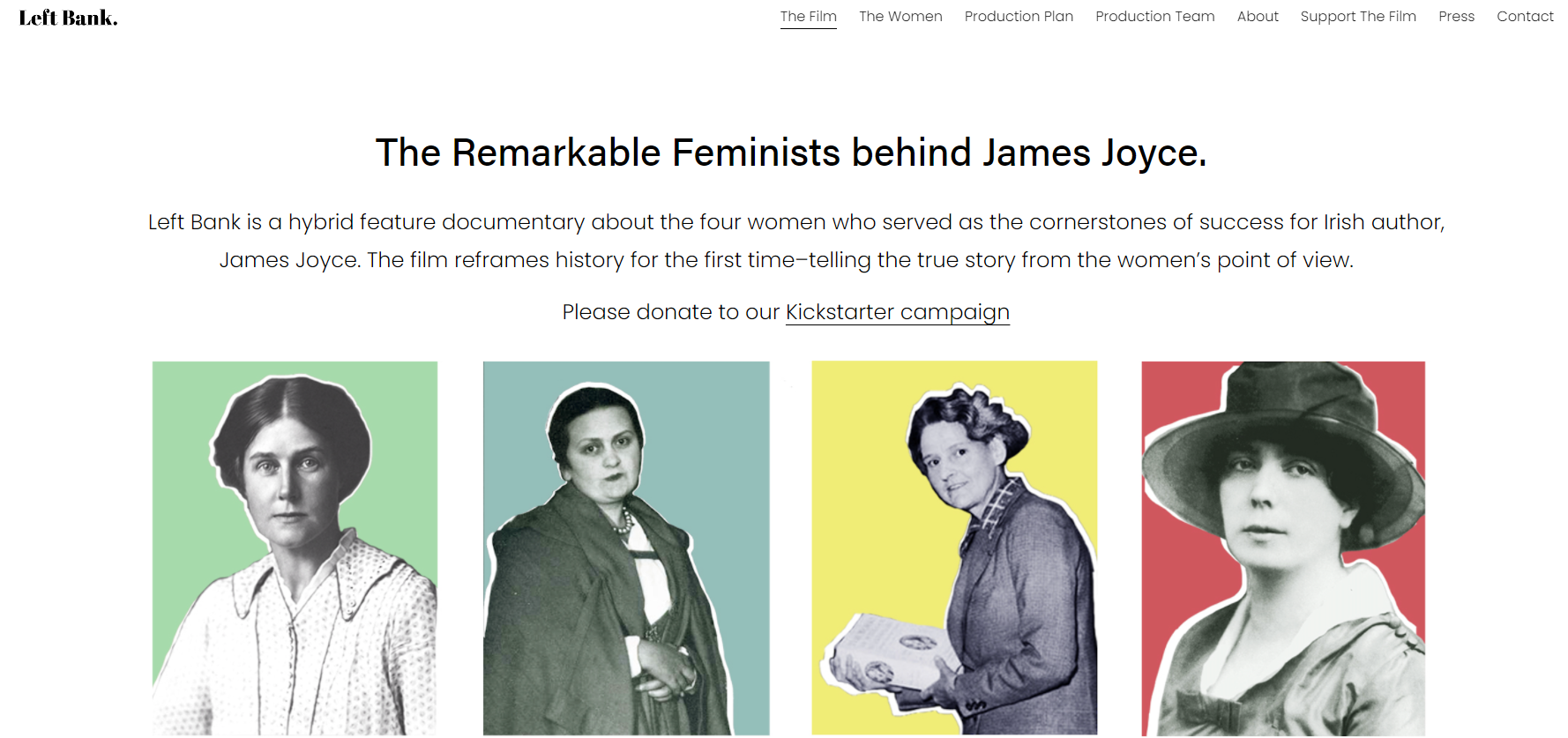 Honouring the works of James Joyce: Writers’ Tears backs Left Bank film ...