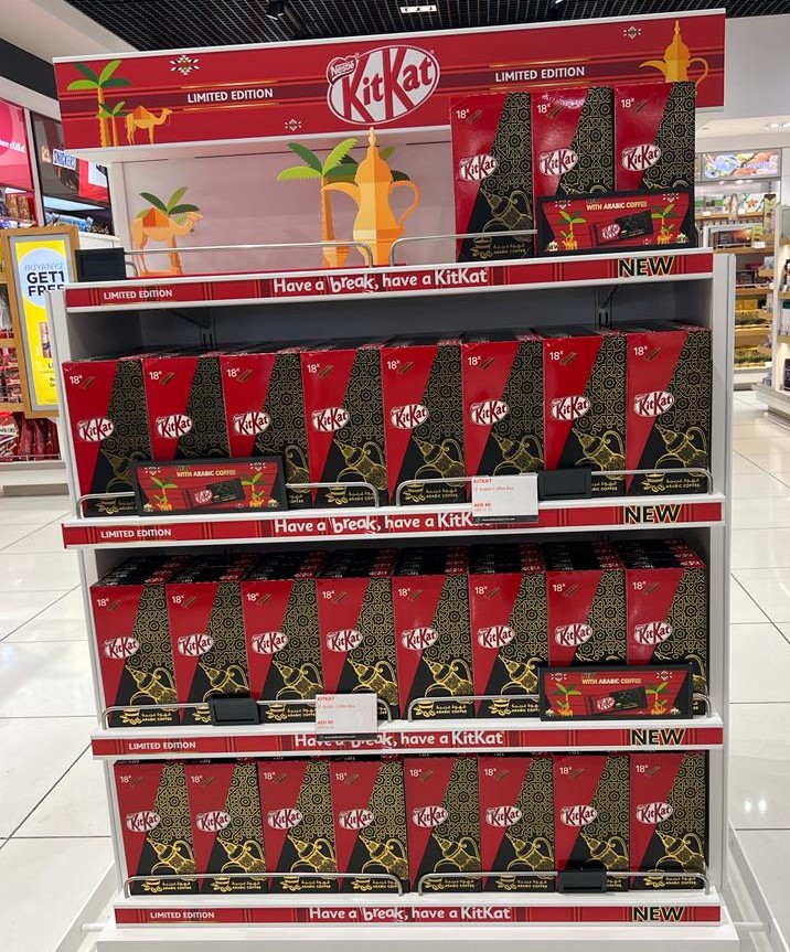 Nestlé partners with Dubai Duty Free in exclusive KitKat Arabic Coffee ...