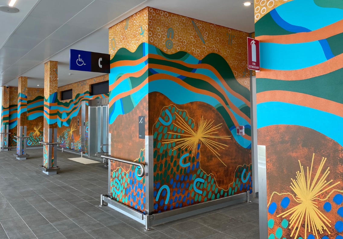 Perth Airport opens skybridge honouring local Noongar indigenous ...
