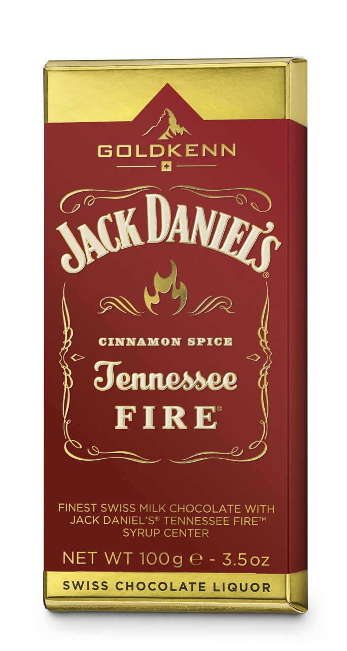 Goldkenn introduces Jack Daniel’s Tennessee Fire chocolate bar : Moodie ...