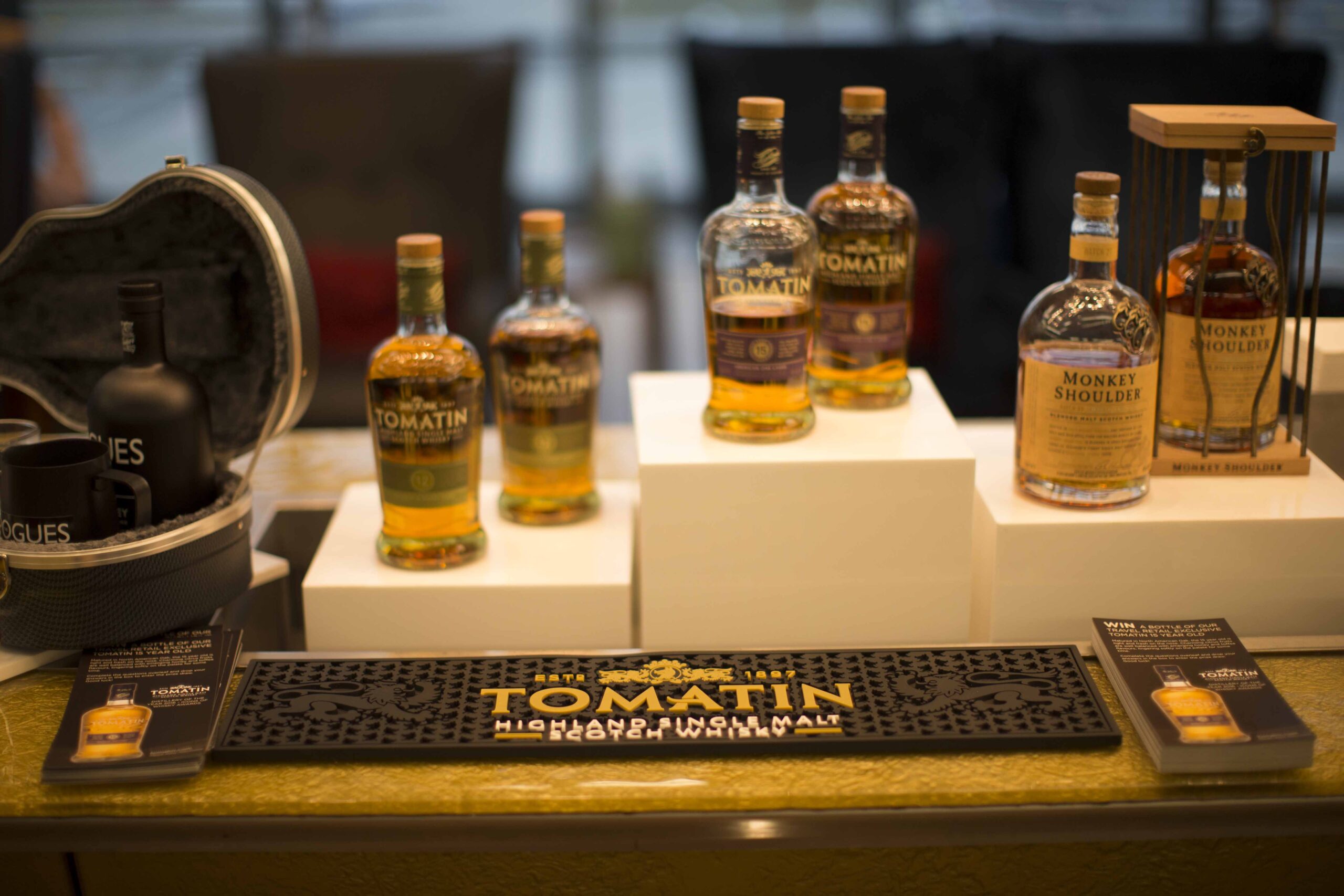 British Airways toasts Tomatin Distillery at Heathrow Christmas Whisky ...