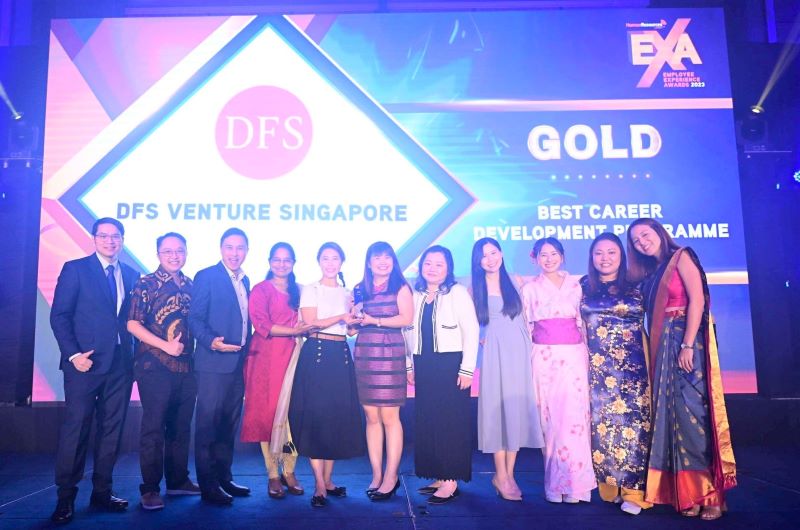 DFS Group wins Gold Award at 2023 Employee Experience Awards : Moodie Davitt Report