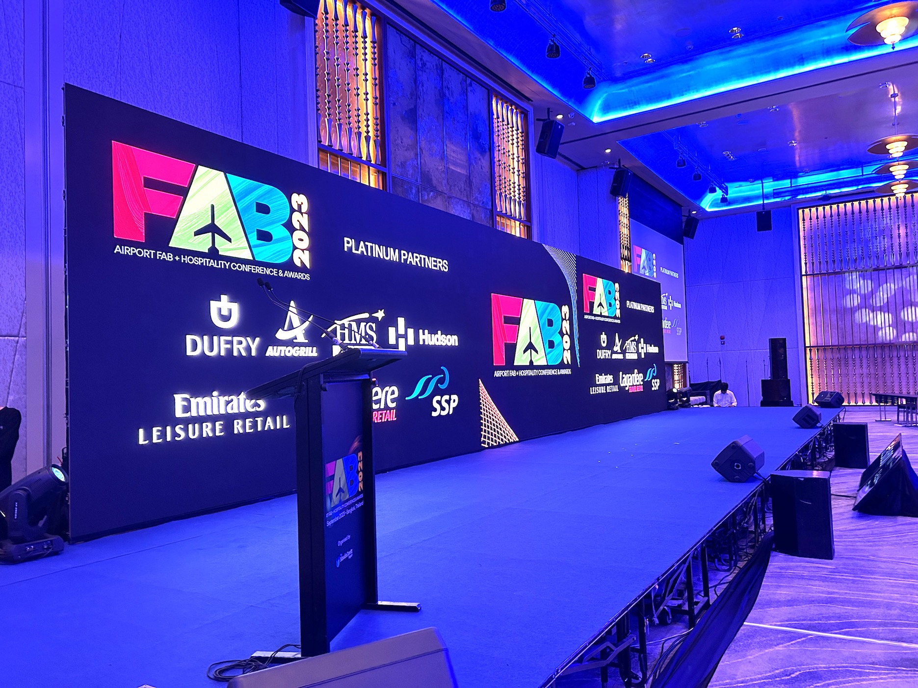 On location in Bangkok at the Airport FAB + Hospitality Conference and ...