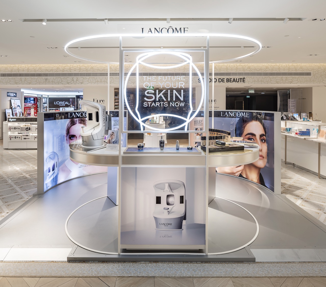 Lancôme launches ‘Beauty Tech On The Go’ pop-up in La Samaritaine : Moodie Davitt Report