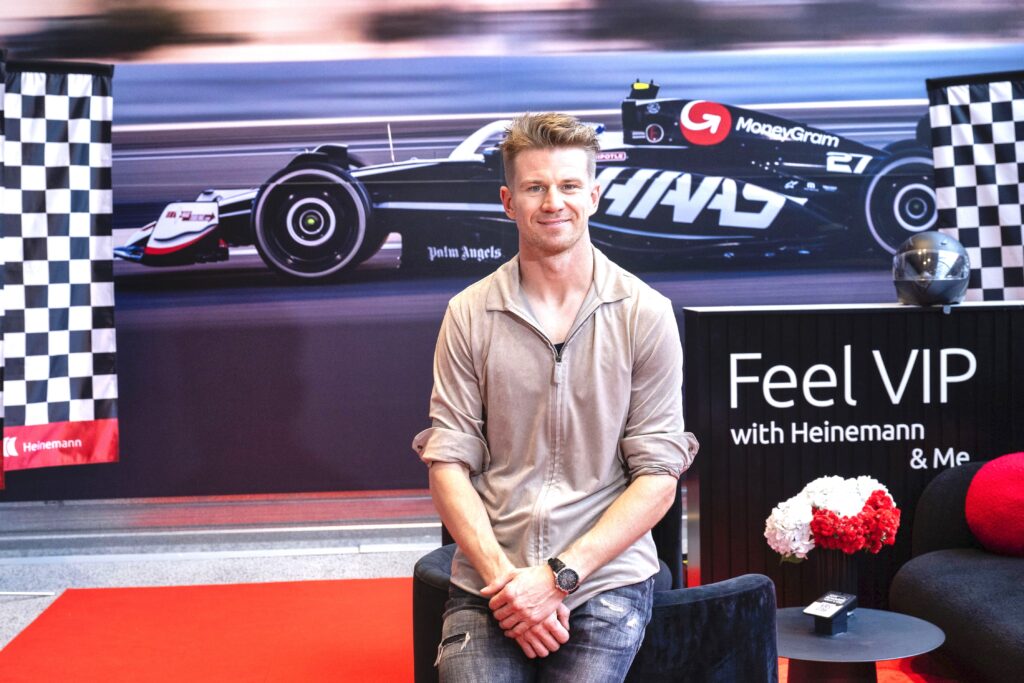 Excitement builds as Heinemann and Nico Hulkenberg join forces for ...