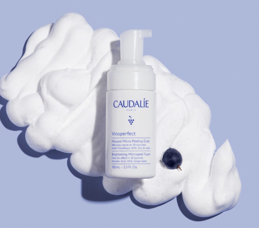 Caudalie introduces Vinoperfect Brightening Micropeel Foam : Moodie ...