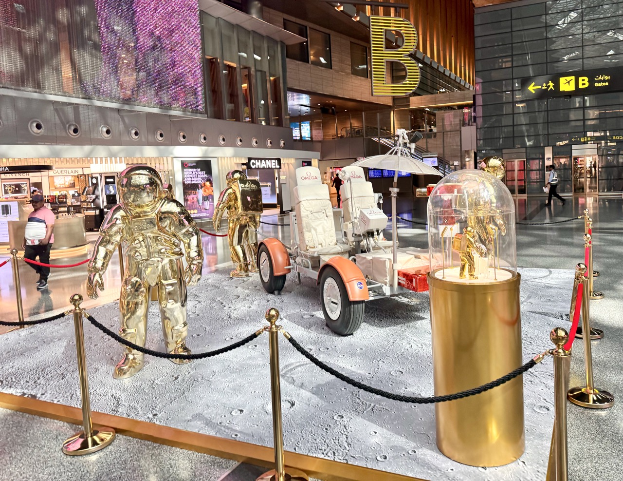 Images of the Day: One giant leap for Omega at Hamad International ...