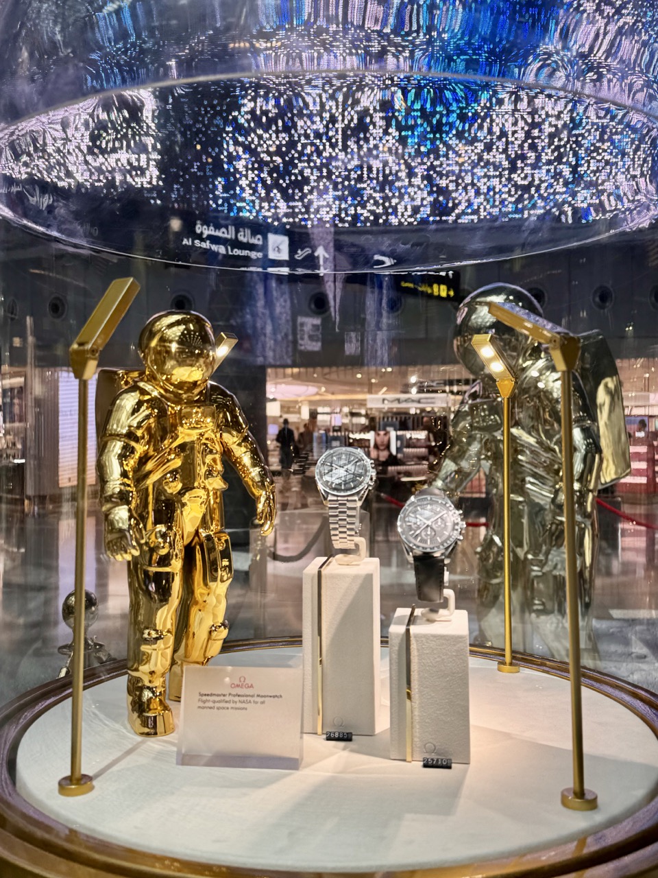 Images of the Day: One giant leap for Omega at Hamad International ...