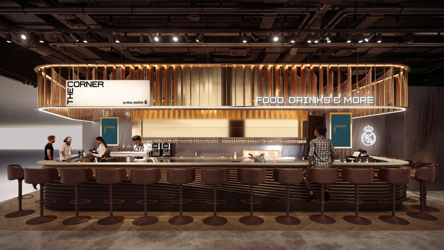 Avolta and Real Madrid unveil food and football hybrid ‘The Corner’ at ...