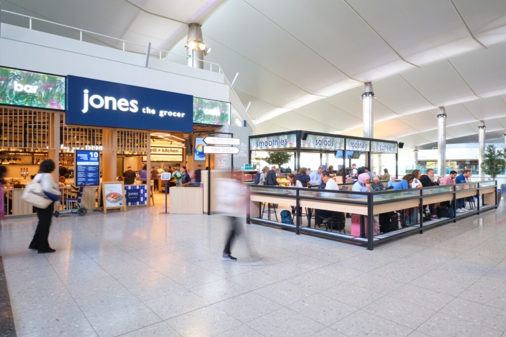 Jones the Grocer launches first UK outlet at Heathrow Airport with TRG ...