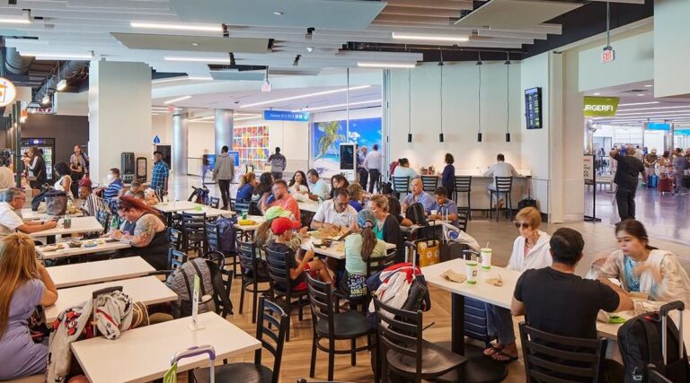 Delaware North opens food court at Fort Lauderdale-Hollywood ...