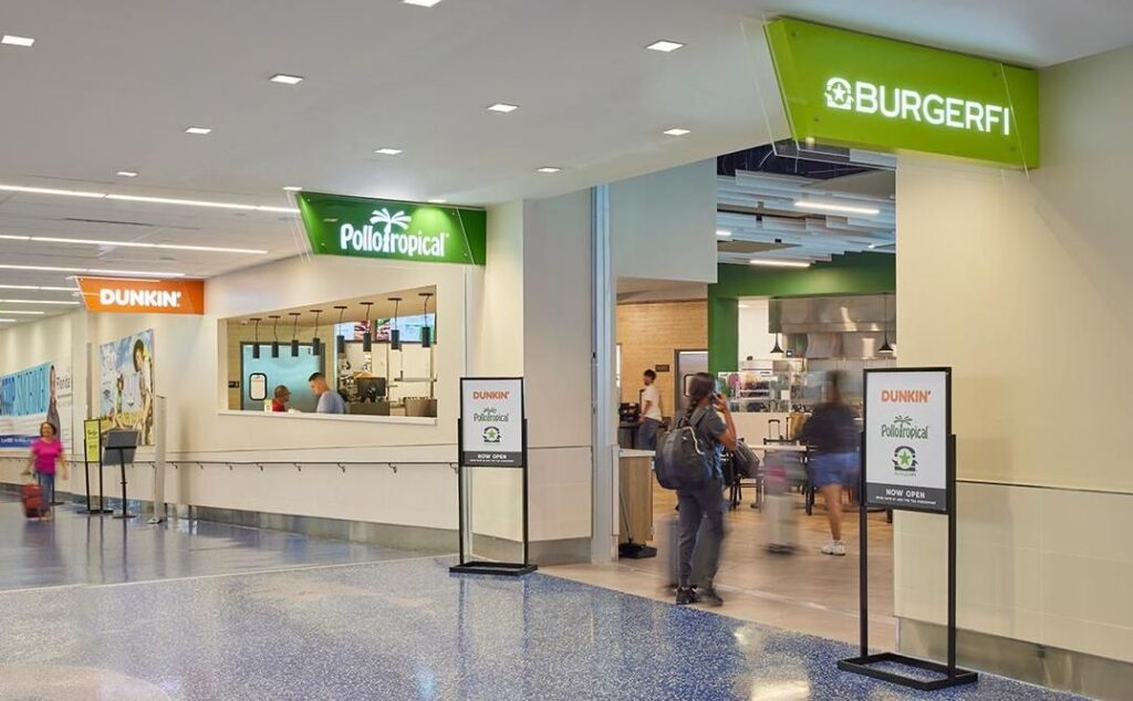 Delaware North opens food court at Fort Lauderdale-Hollywood ...