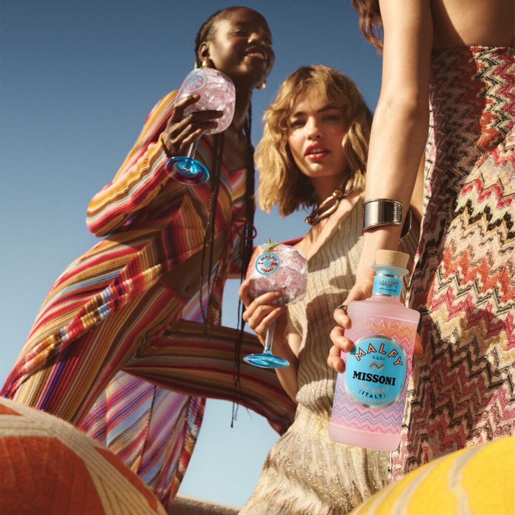 Pernod Ricard partners with Missoni for limited-edition Malfy Gin Rosa Bottle : Moodie Davitt Report