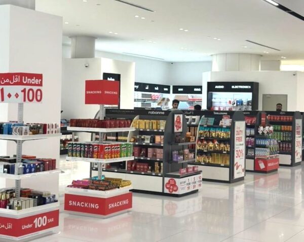 Saudi Arabia’s first arrivals duty-free stores open at King Khalid International Airport ...