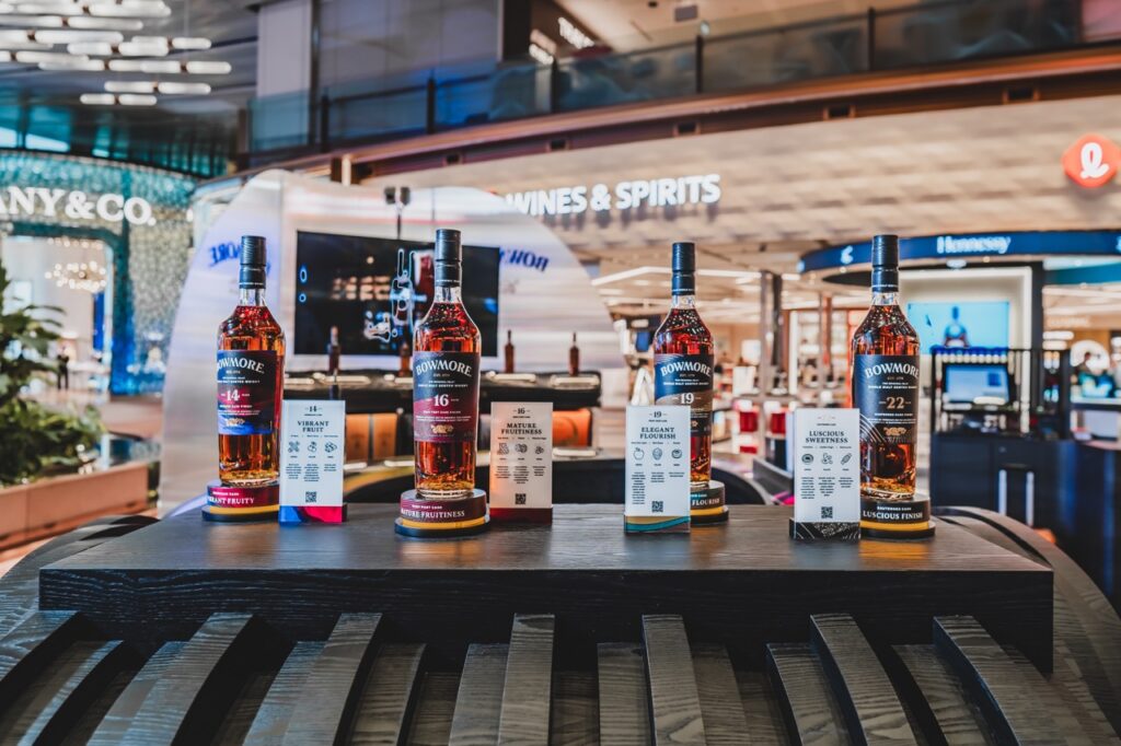 Suntory Global Spirits debuts Bowmore Appellations at Singapore Changi ...