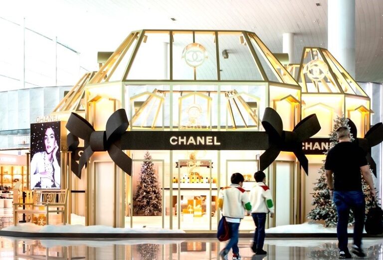 Asia Pacific travel retail’s largest Chanel Winter Tale podium launched ...