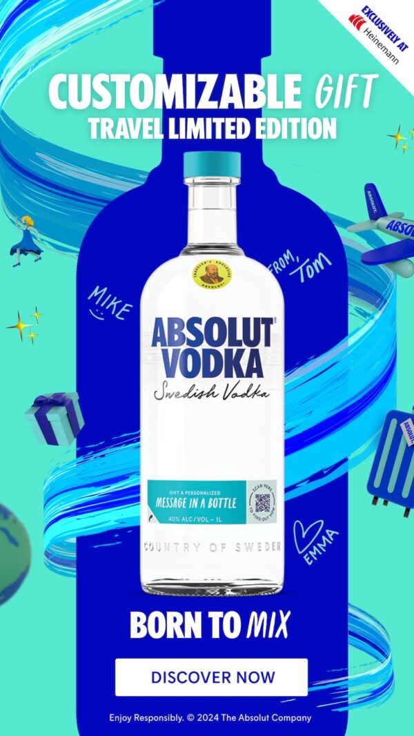 Pernod Ricard teams up with Gebr. Heinemann to launch Absolut Gift in ...