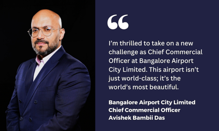 Bangalore Airport City Limited appoints Avishek Bambii Das as Chief Commercial Officer : Moodie ...