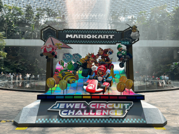 Nintendo races into Jewel Changi Airport with pop-up store and Mario ...