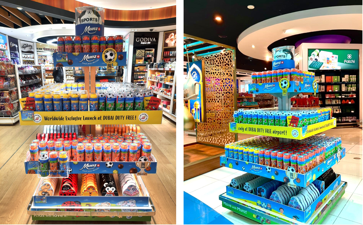 Fun and fine chocolate combine as Munz Sportsline premieres exclusively ...