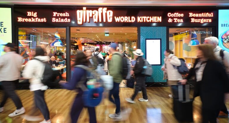 TRGC reveals second Giraffe World Kitchen in Heathrow Airport Terminal ...